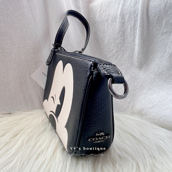Coach | Bags | Nwt Disney X Coach Nolita 9 With Wink Mickey Mouse Black ...